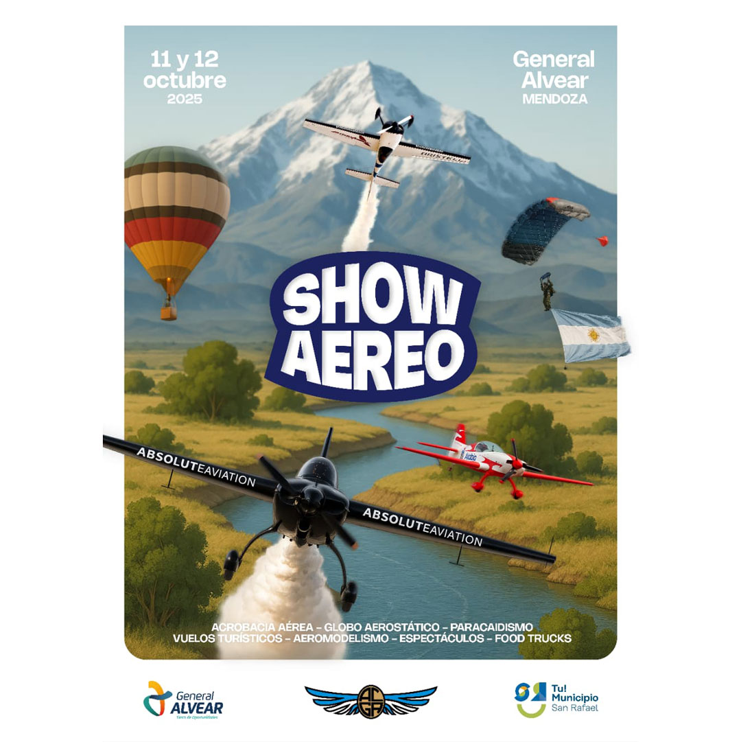Show Aéreo Alvear 2025 | Espectáculo Aéreo en Mendoza